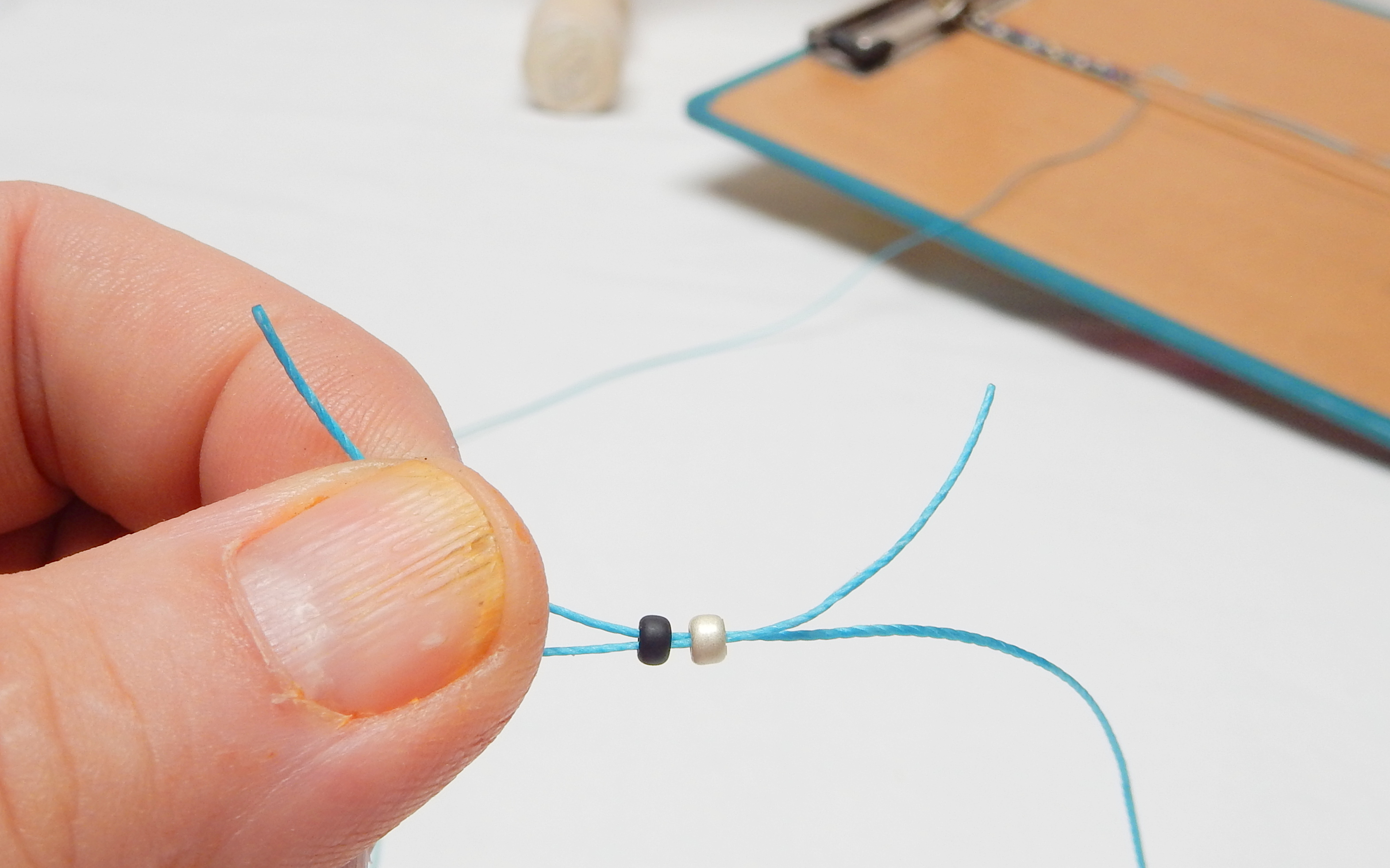 Needle-less Bead Stringing – Fruit of These Hands
